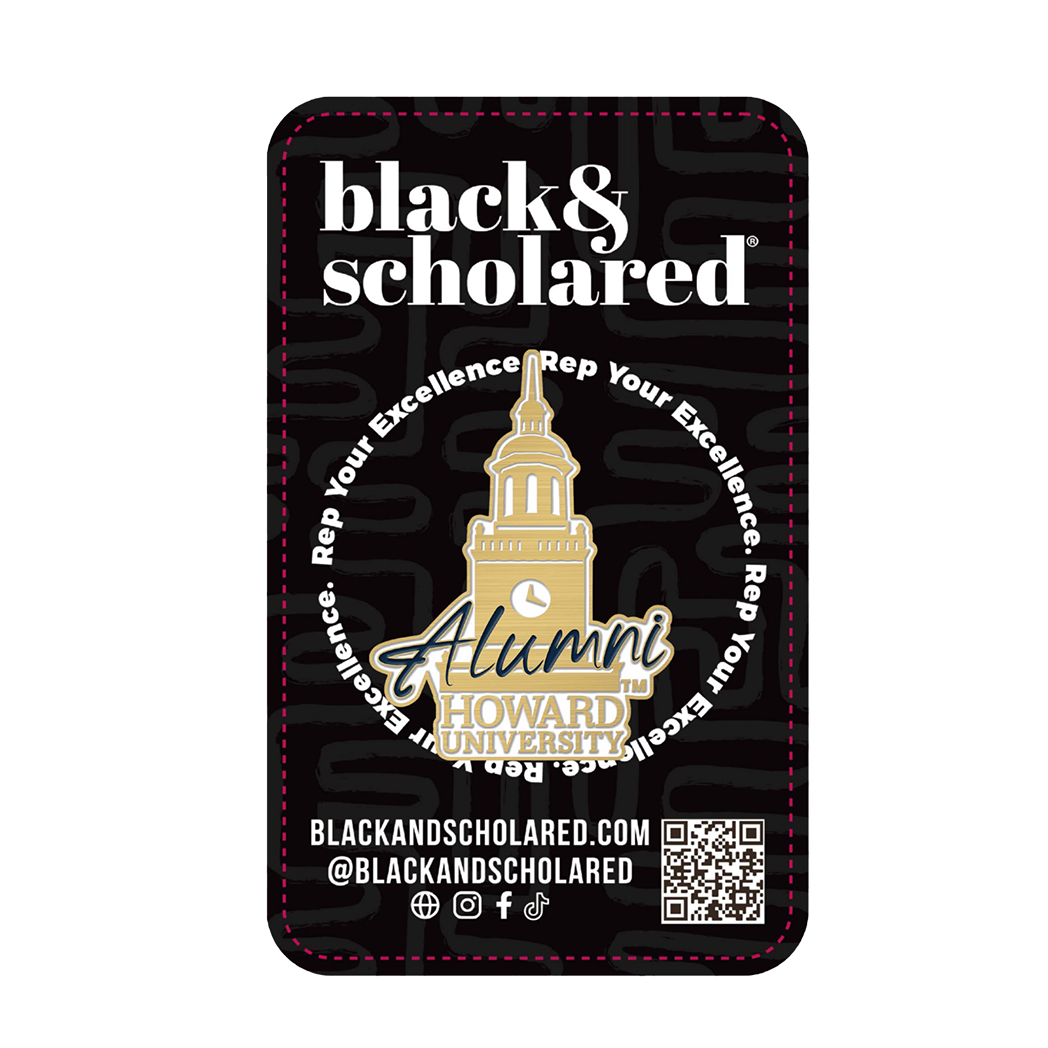 Howard Founder's Library Alumni Lapel Pin – Black & Scholared