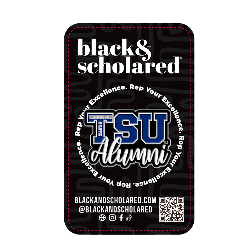 Tennessee State™ TSU Alumni Lapel Pin – Black & Scholared