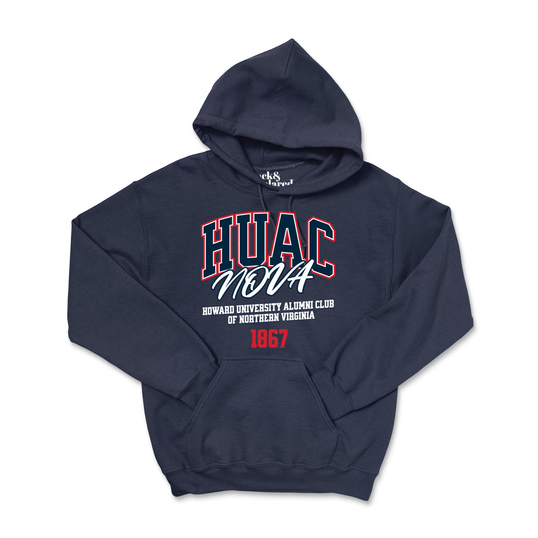 HUAC NOVA 1867 Hoodie – Black & Scholared