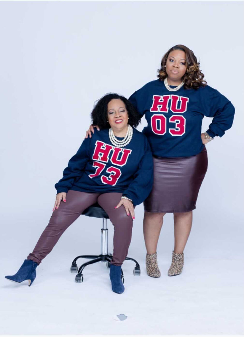 CUSTOM Howard Sweatshirt | Customize GRADUATION YEAR – Black & Scholared